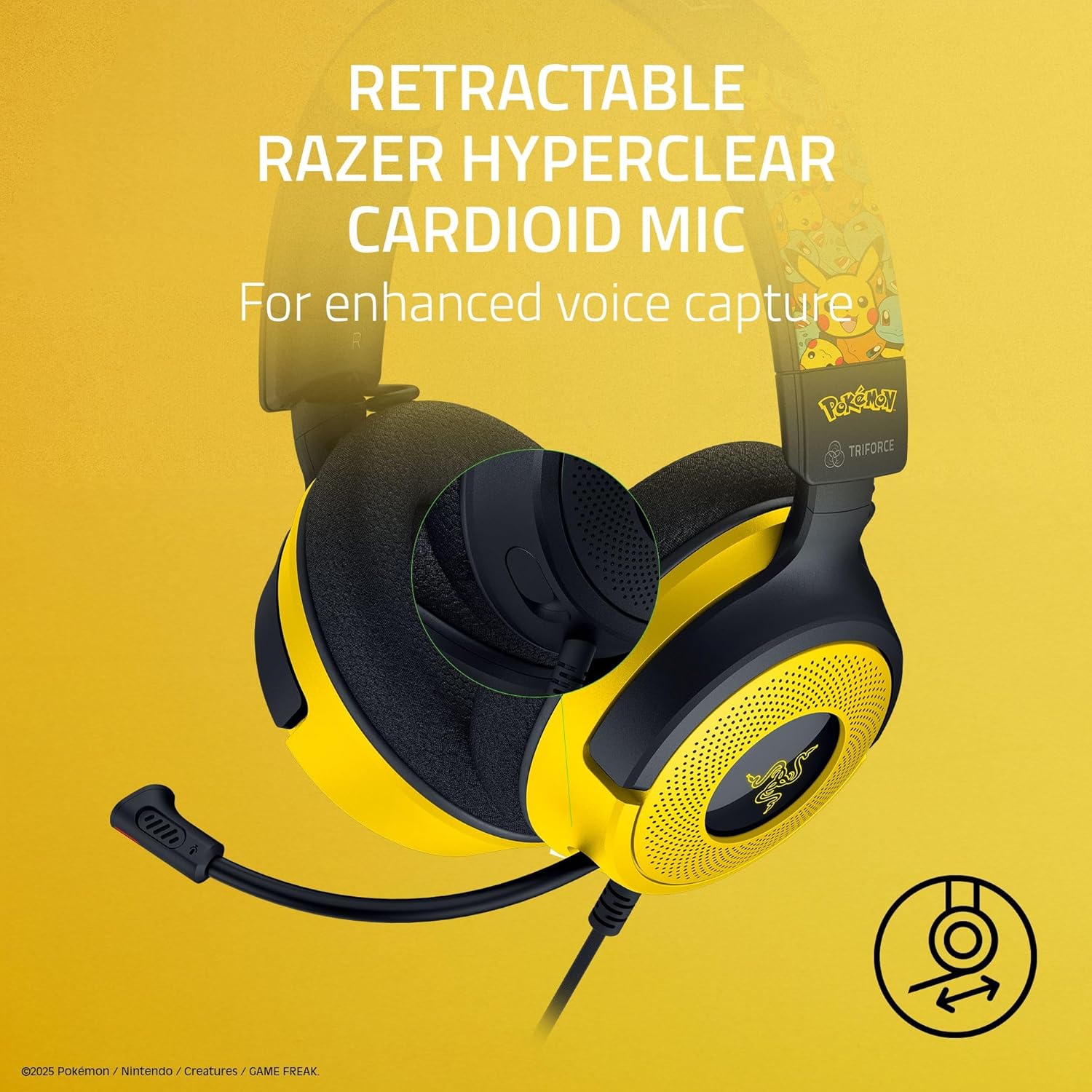 Razer Kraken V4 X Wired Gaming Headset - Pokémon Edition | Gaming ...